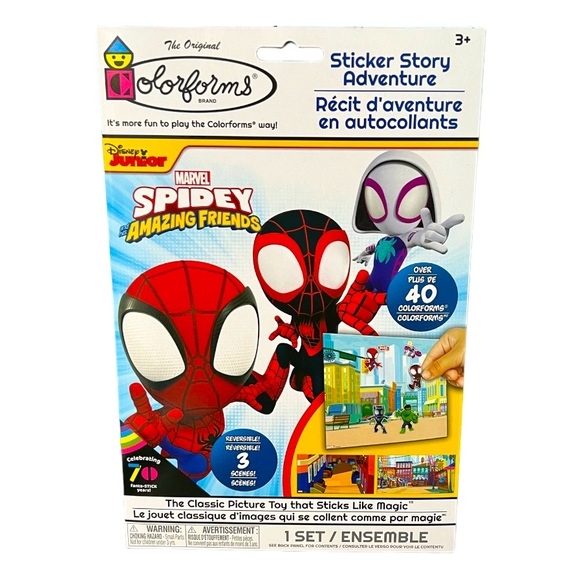 Colorforms | Toys | 525 Sale Colorforms Marvel Spidey His Amazing ...